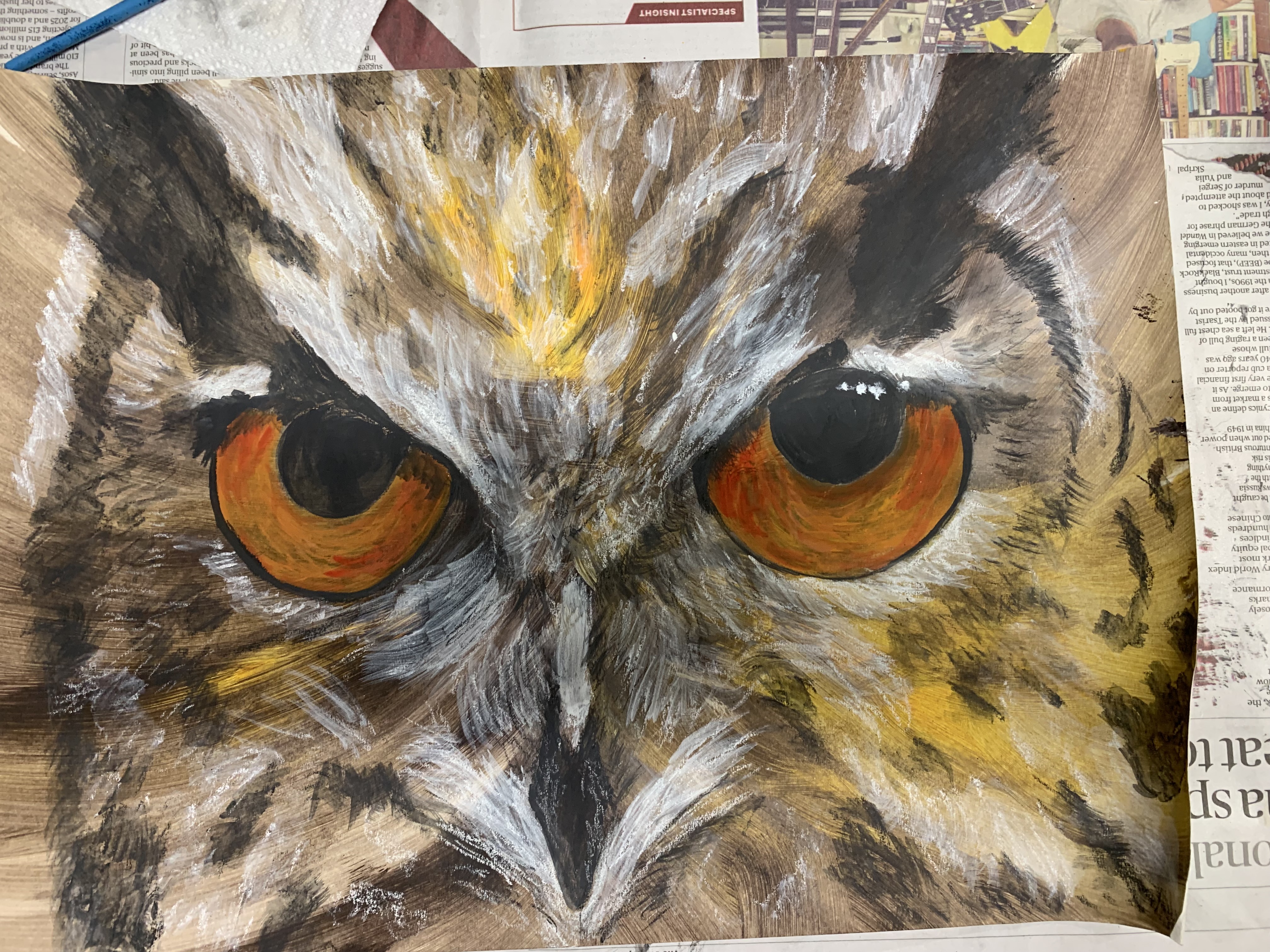 Beginners Birds Drawing Course 2 – Lesson 5: Owl | Leeds Art Group